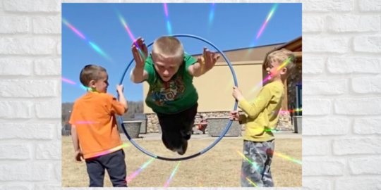 jumping through hoops (1) - Fort Assiniboine School